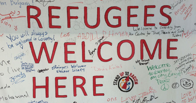 Refugees welcome here – Culture Change Coventry